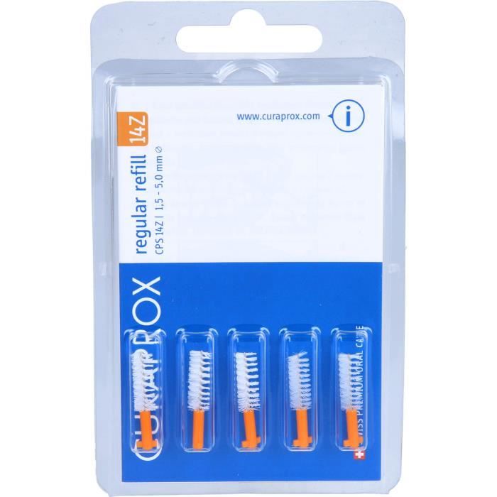 CURAPROX CPS14 Z Interdental 1,5-5mm Durchmesser, 5 pc Brosses ...