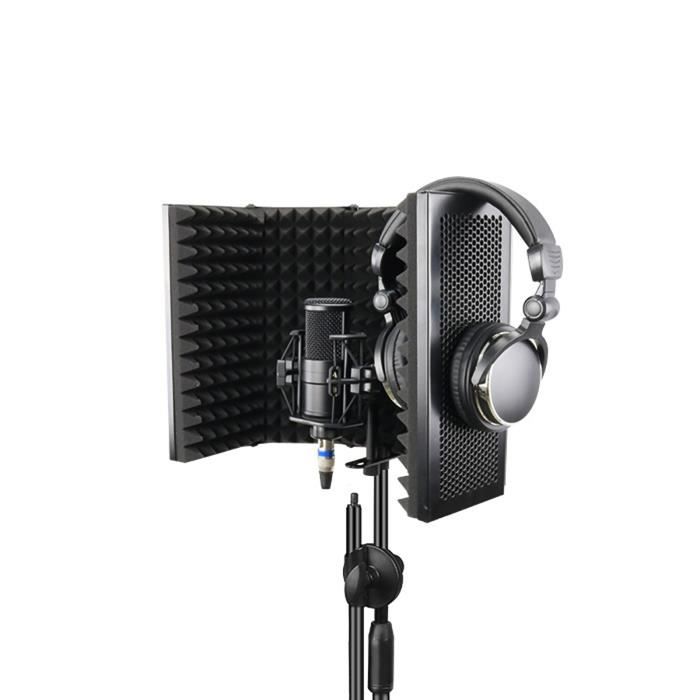 Microphone Pliable Bouclier D'Isolation Acoustique Mousse Acoustique ...