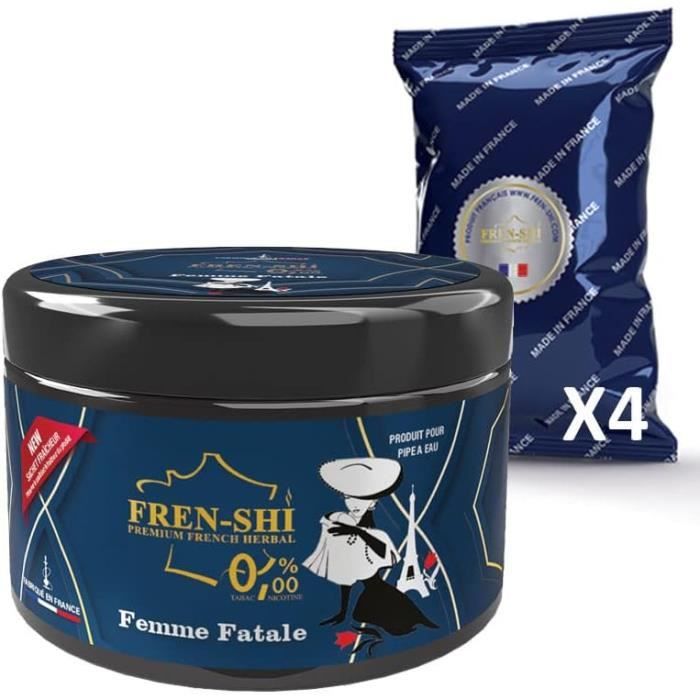 Frenshi Pot 200Gr Goût chicha saveur (Femme Fatale: Melon, Mangue ...