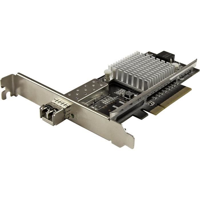 StarTech.com Carte reseau PCI Express a 1 port fibre optique 10 Gigabit ...