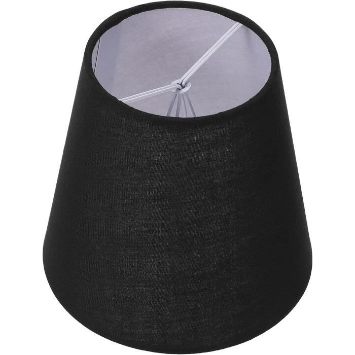 Abat-Jour Cache-Lampe Lin Naturel Tambour Abat-Jour Pour Lampe De Table ...