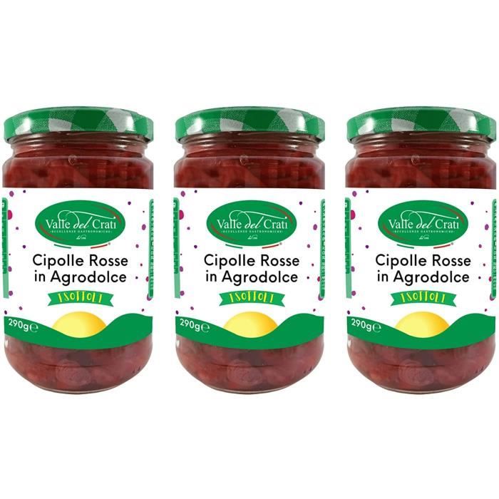 Oignons rouges aigre-doux | Oignons italiens à l'huile d'olive pour ...