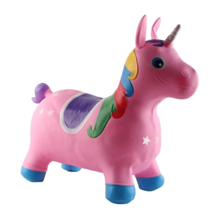 VGEBY Cheval Sauteur Gonflable Enfant - Fun Colors, Animal Rebondissant ...
