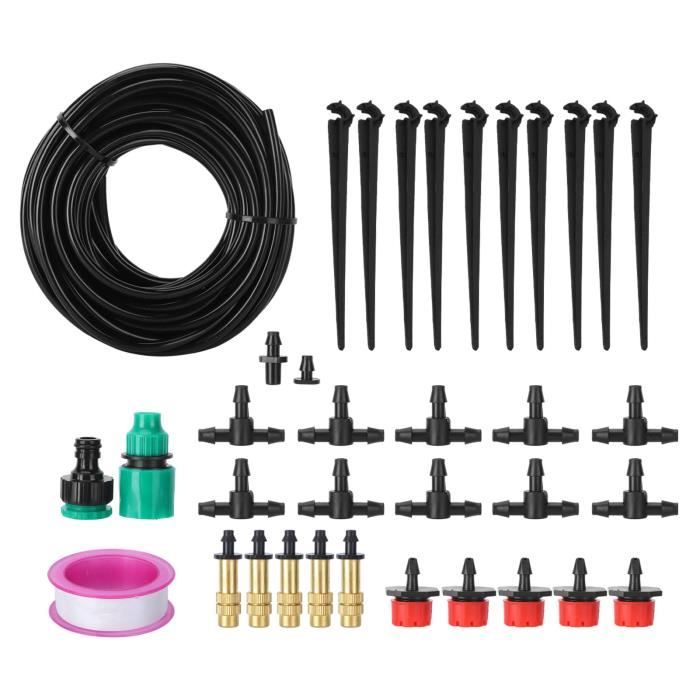 Vvikizy Système d'irrigation 10m Micro Kit d'irrigation goutte à goutte ...