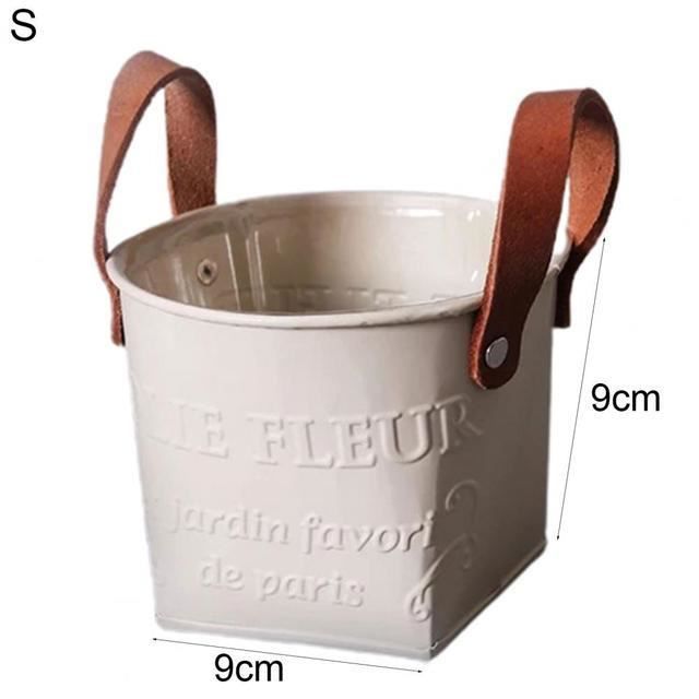 POT DE FLEUR,S--Pot de fleurs en fer forgé rétro, Vase européen en ...