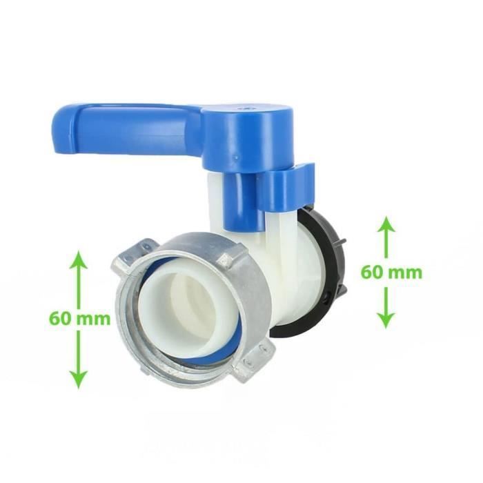 Multicuves - Vanne cuve - crou S60X6 et Sortie S60X6 - Compatible ...