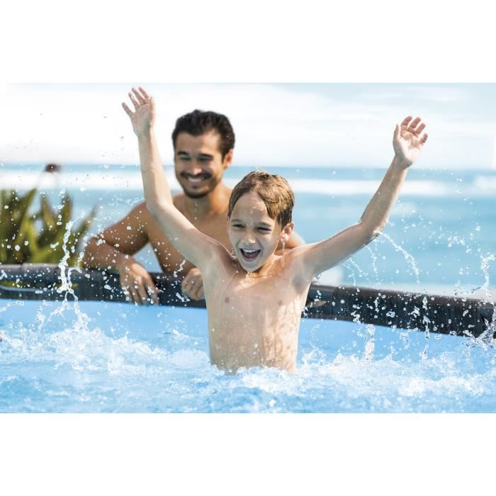 Kit Piscine hors sol tubulaire INTEX - Pris Frame - 457 x 122 cm ...