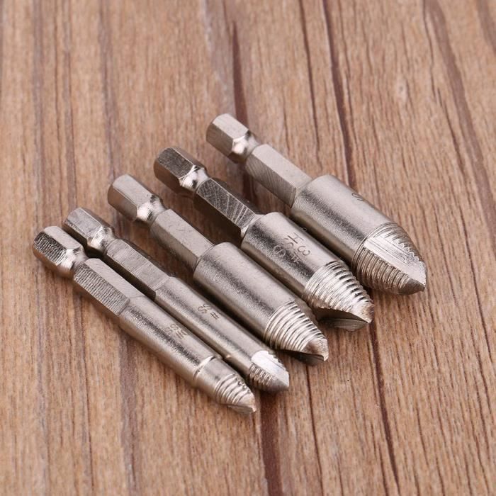 Sonew Extracteur de vis coulissante cassée Extractor Remover Drills ...