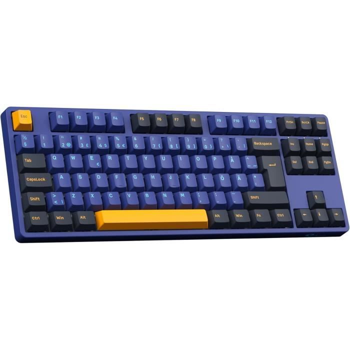 5087B Plus Clavier Mécanique Rvb, Layout Qwerty Iso-Nordic, Clavier De ...