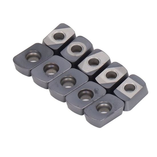 Fdit Insertion de tournage 10 pièces tournant Insert carbure lame tour Cutter fraisage CNC Kit d ...