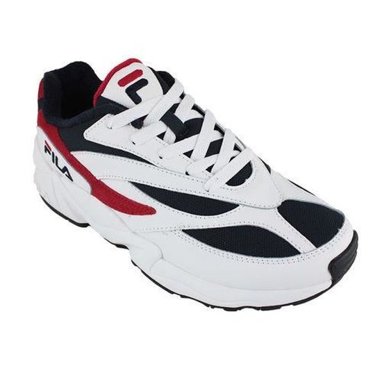 Fila v94m low white/navy/red Blanco - Cdiscount Chaussures