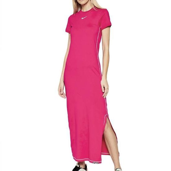 Robe Rose Femme Nike Icon Clash Pink - Cdiscount Prêt-à-Porter