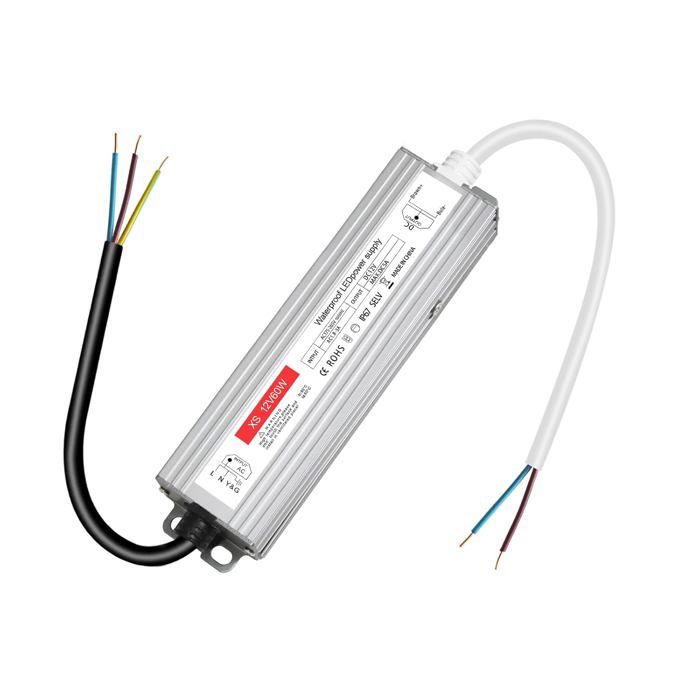Transformateur 220V 12V LED 60W, alimentation 12v 60w 5A, led driver ...