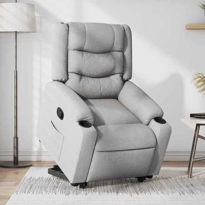 BONNIE®（Gris）Fauteuil releveur - dossier inclinable/135 degrés - Gris ...