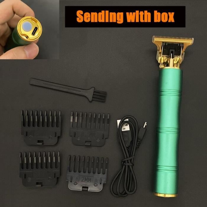 Tondeuse Électrique T9 Rechargeable Par USB Pour Hommes - AIHONTAI - Rasoir Sans Fil Pour ...