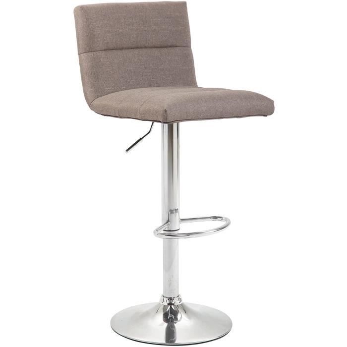 Tabouret De Bar Design Limerick En Tissu I Chaise Haute De Bistrot ...