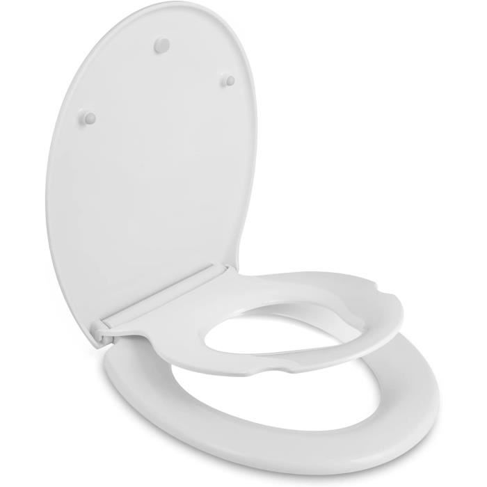 Abattant Wc Avec Siège Enfant Intégré, Siège De Wc En Plastique ...