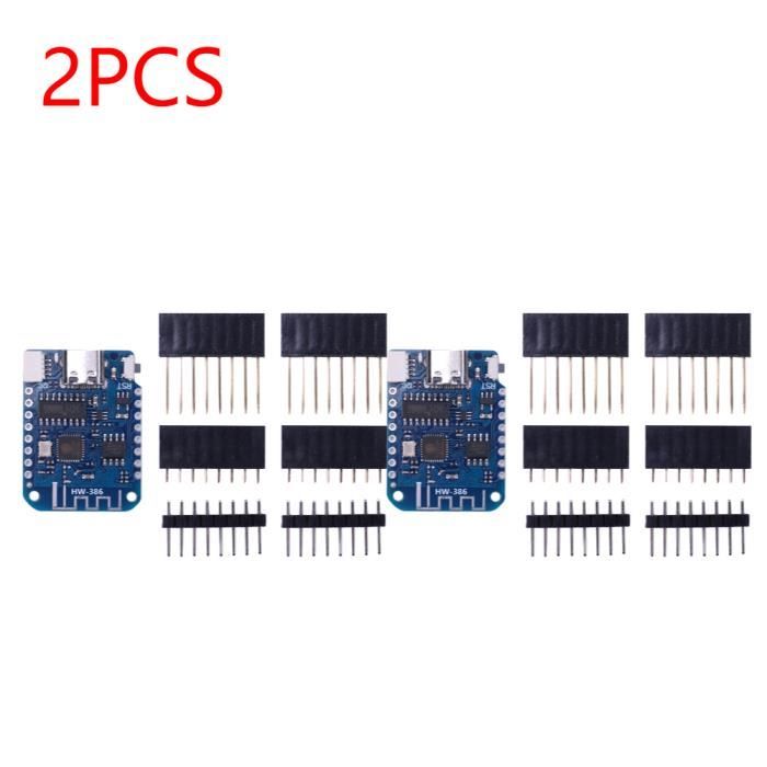 2pc - WeMos D1 Mini ESP8266 WIFI Internet des Objets Conseil De ...