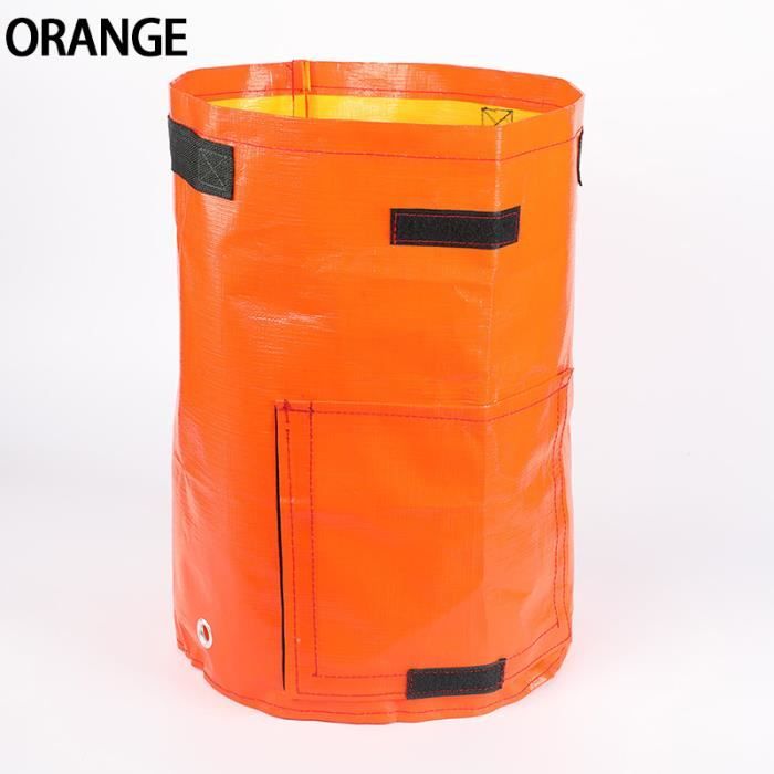 Sac de culture orange-Sacs de Culture en PE de, Pot de Culture en Tissu ...