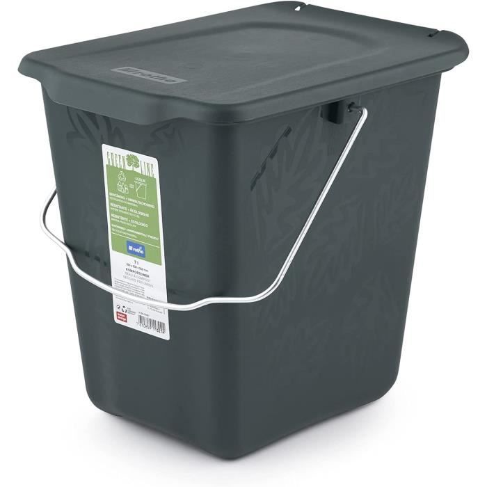 Compost Bin Greenline 7l Vert Plastique Foncé (7 Litres) - Cdiscount Maison