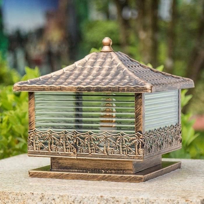 Lampe De Table D'extérieur Rustique Villa Park IP65 Étanche - Cdiscount ...