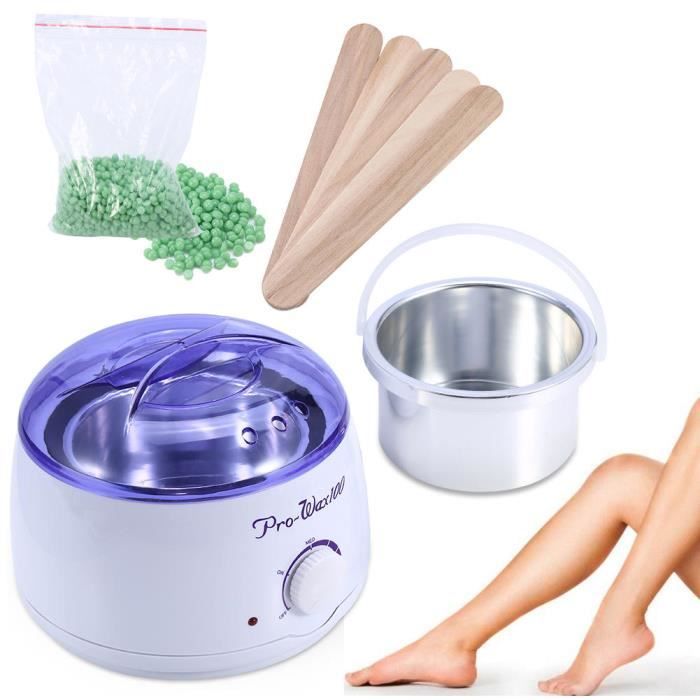 Appareil Chauffe-cire haricots Epilation chaude Kit Professionnel, Wax ...