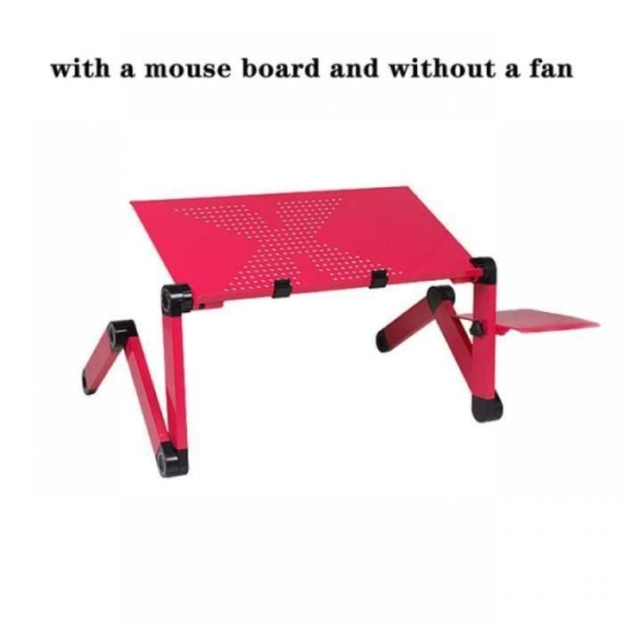 Support réglable d ordinateur portable pour le bureau portable de lit ...