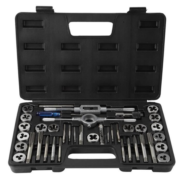 Drfeify taraud à vis 40pcs M3-M12 taraud à écrou à vis et jeu de ...