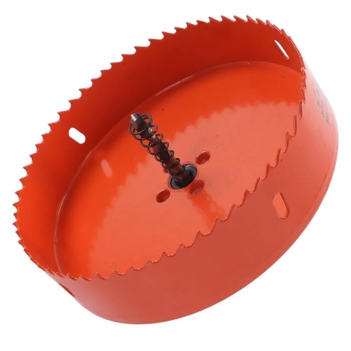 EJ.life Scie cloche avec mandrin Scie cloche bimétallique coupe-trou en ...