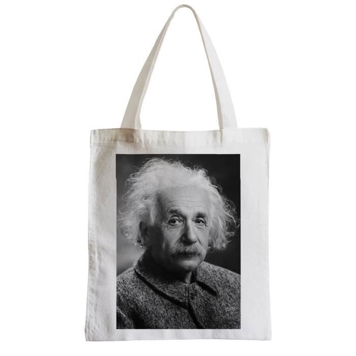 Sac Shopping - FABULOUS - Albert Einstein - Coton Bio - 38x42 cm ...