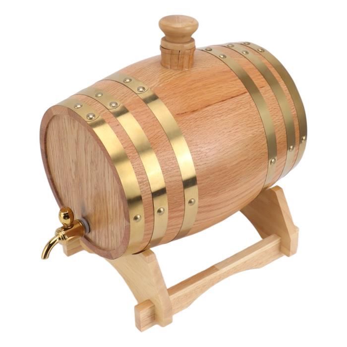 YIC Fût De Vin En Chêne 5L Arômes Volatiles Adoucissant Le Vin Fût De ...