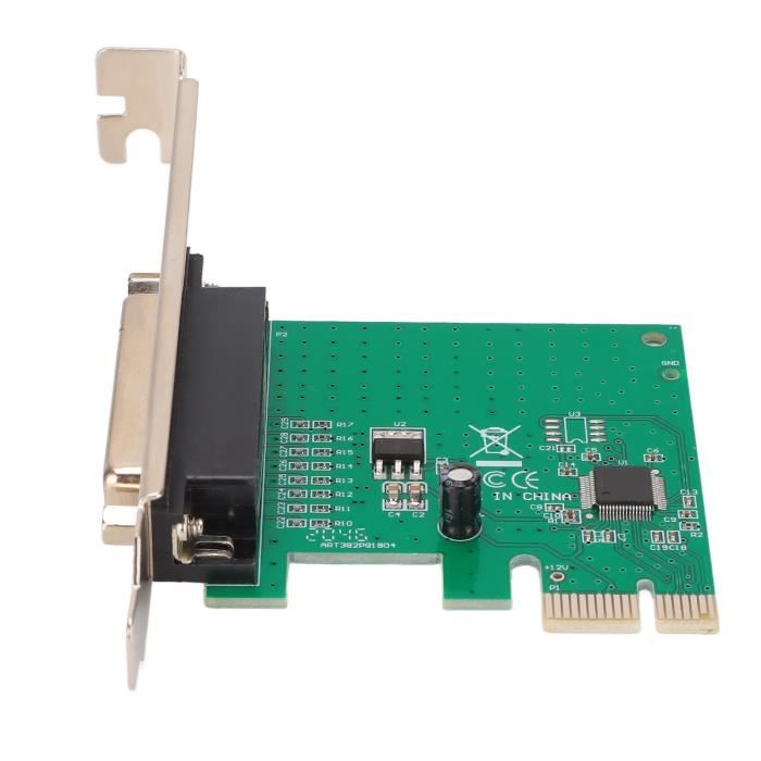 Carte d'Extension PCIE vers LPT Puce WCH382L 25 Trous 16 Octets Carte ...