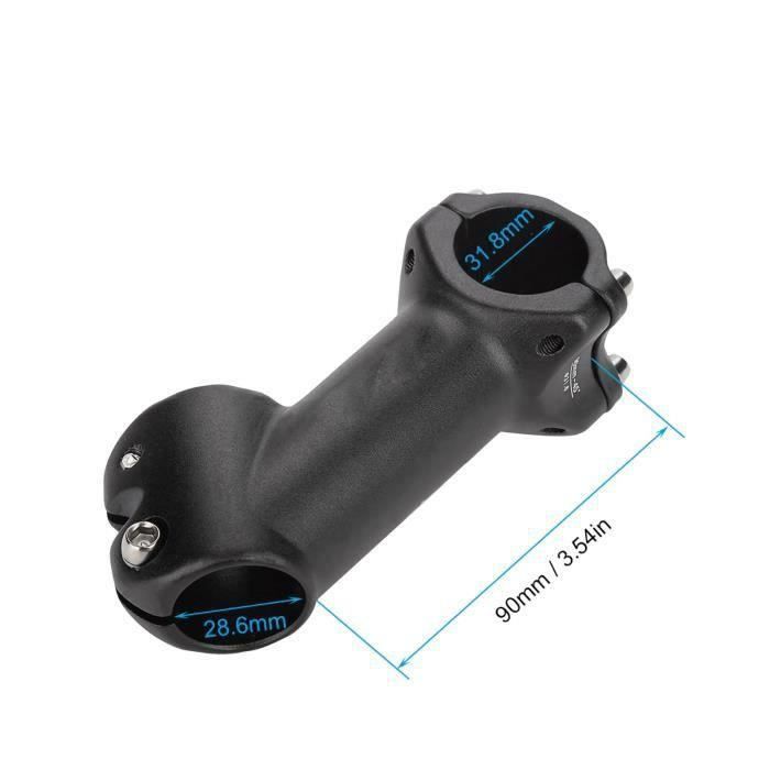 Potence vélo VTT diamètre fourche avant 286mm guidon 318mm anti ...