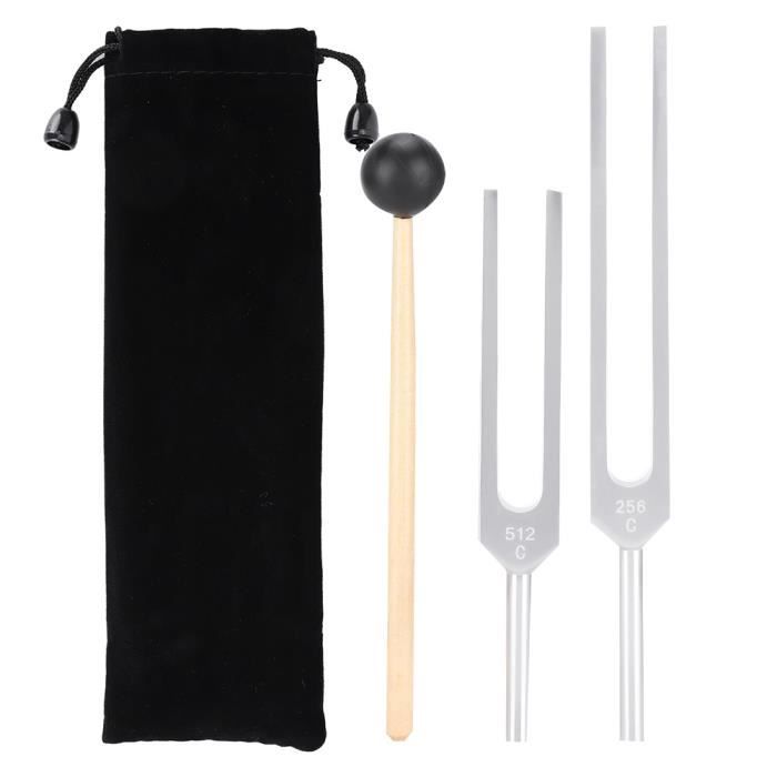 KIMISS Diapason C256HZ C256HZ C512HZ Tuning Fork Nerve Test en alliage ...