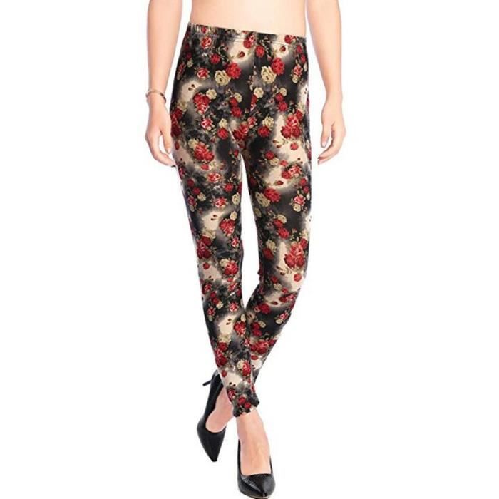 Legging à imprimés de dessins animés pour femmes - PANTALON - Type S172 ...