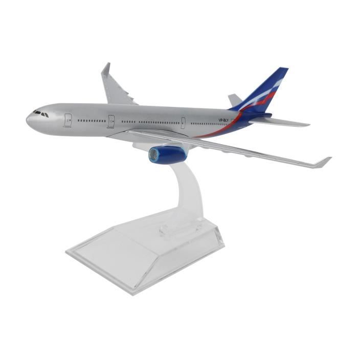 SALALIS Modèle de vol Modèle d'Avion + Base + Support Jouet Volant ...