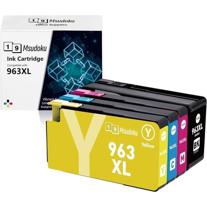 Ridgetube 963Xl Cartouches D'Encre Compatible Pour Hp 963 Xl Multipack ...