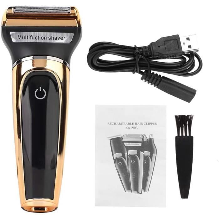 Nornward Rasoir À Barbe Électrique Multifonctionnel 3 En 1, Tondeuse De ...