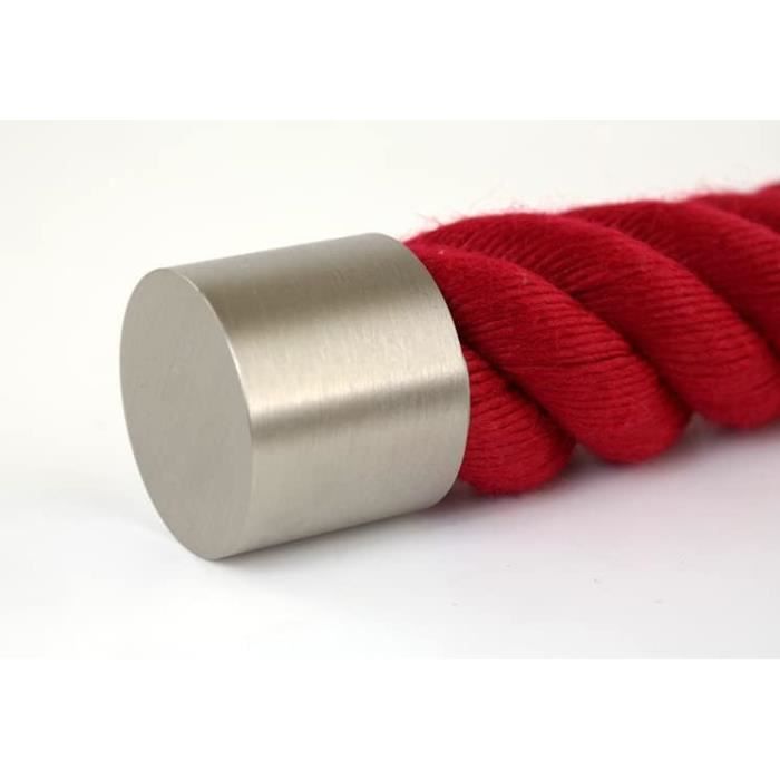 Capuchon en nickel mat pour corde de main courante 40[S539] - Cdiscount ...