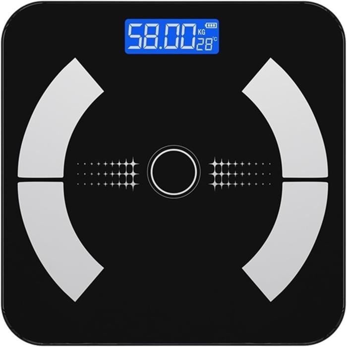 Balances Pour Le Poids Corporel Pèse-Personne Bluetooth Pèse-Personne ...