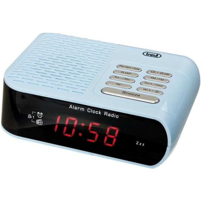 TREVI RC 827 D Radio réveil - Bleu - Cdiscount TV Son Photo