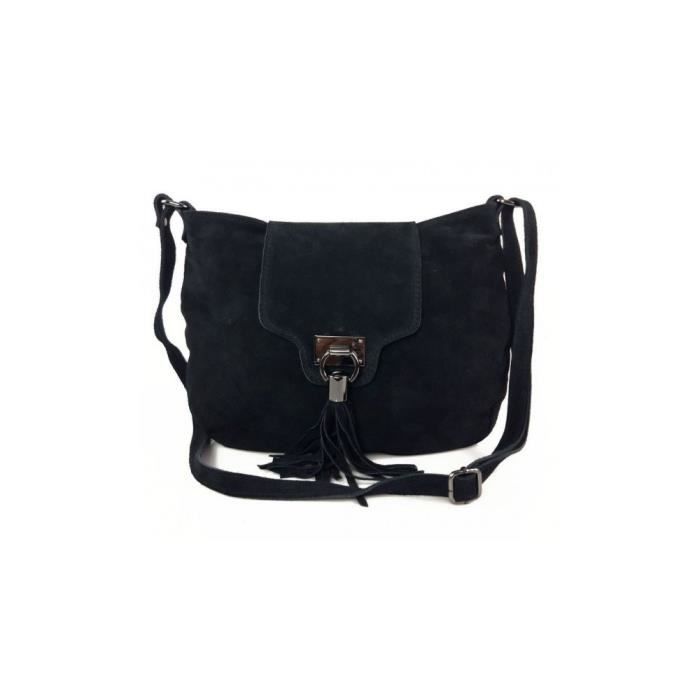 Sac à main VERA PELLE VPZ55N Noir pour Femme/Adulte - Cdiscount Jardin