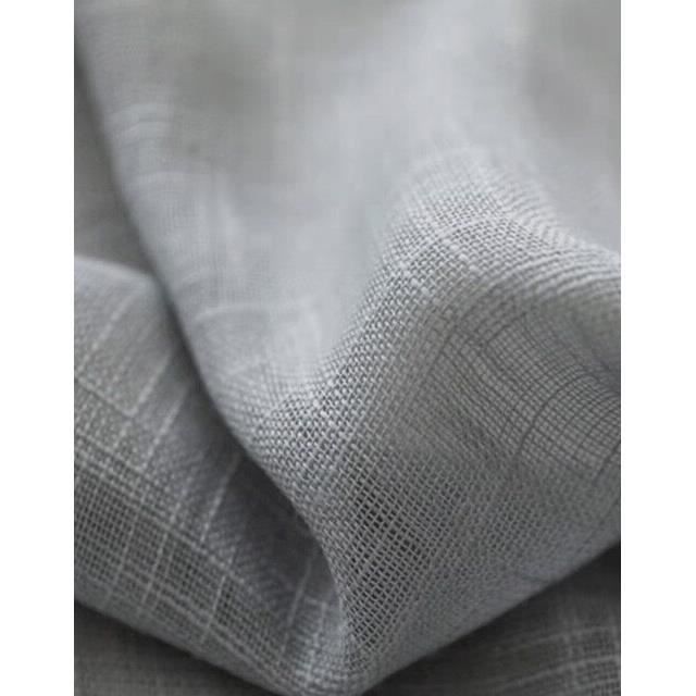RIDEAU DE PORTE,grey-1pc W90 H210 cm--Rideaux en pâte magique, Texture de lin Premium ...