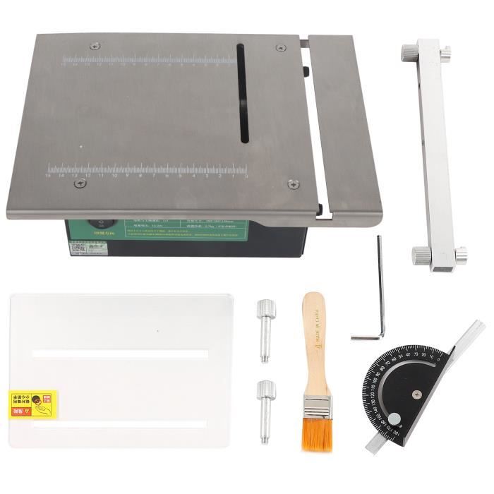 Zerone Mini scie à table Mini Table Scie DIY Modèle Précision ...