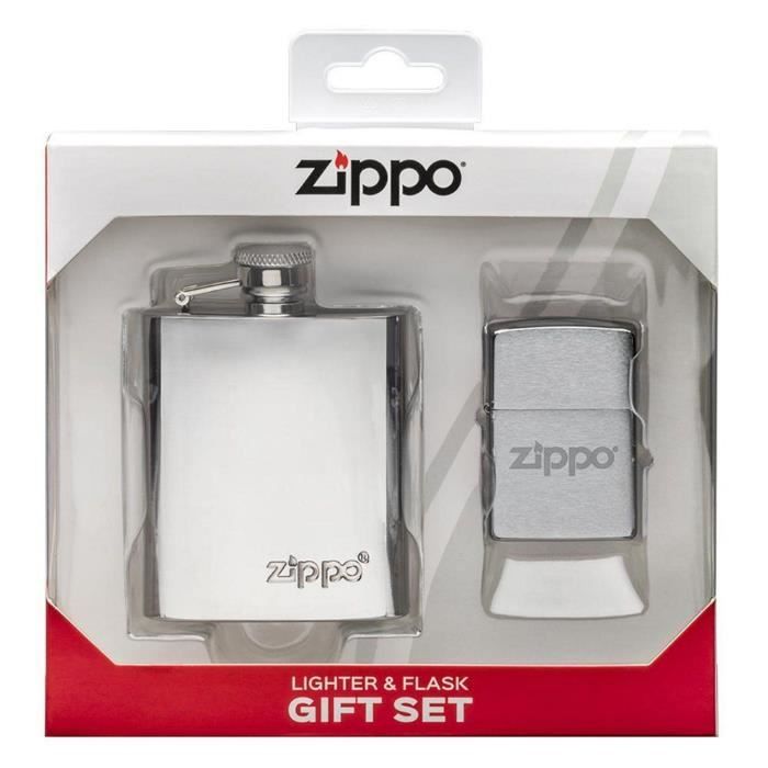 LIGHTER & FLASK GIFT SET ZIPPO - Cdiscount Au quotidien
