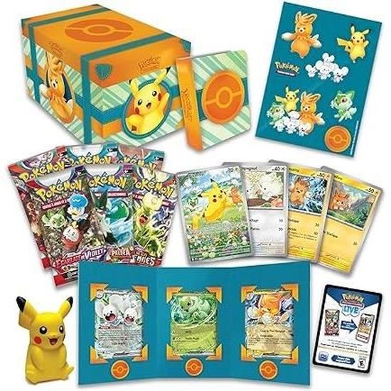 Pokémon : Coffret Découverte - Paldea - 6 boosters & 7 cartes promos ...