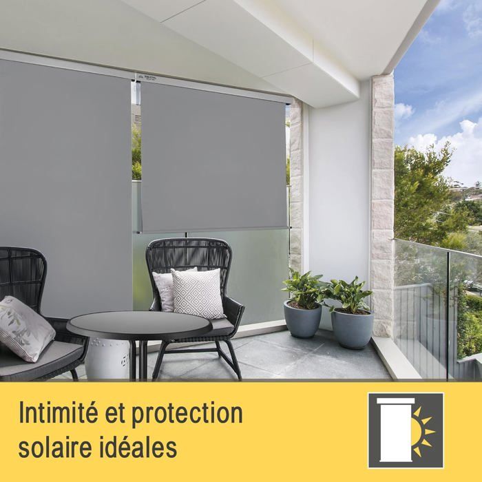 Sol Royal Store Vertical 180x250 cm MS5 Store - Brise-Vue de Balcon ...