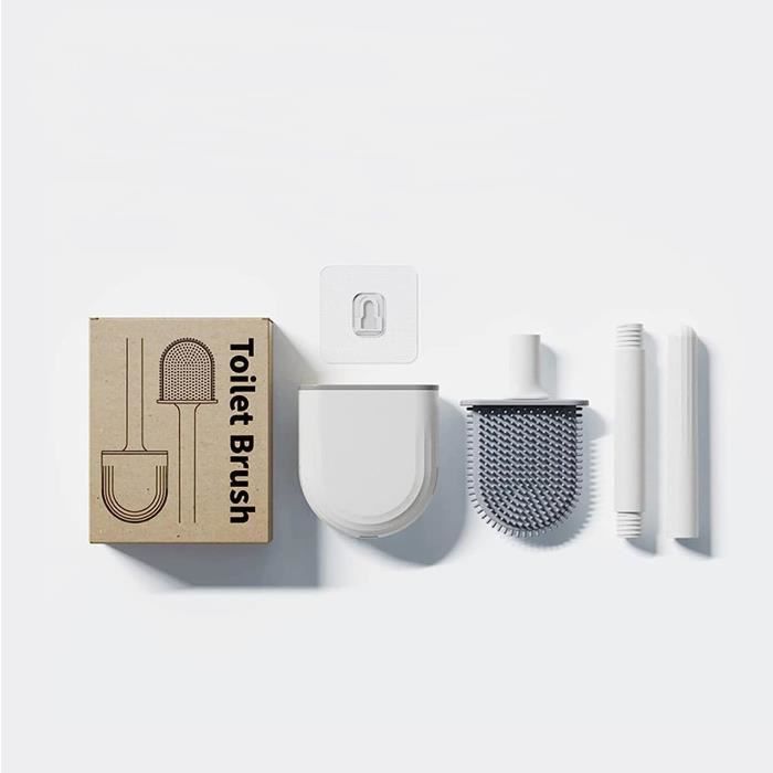 Flat toilet brush store