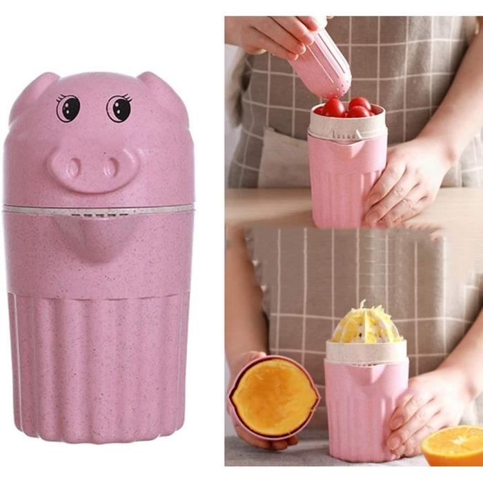 Jus Tasse Cochon Porc Manuel Presse-Agrumes Fruits Petit Ménage Mini ...