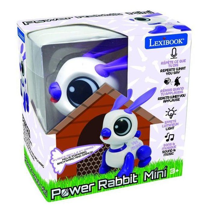 Power Rabbit Mini - Robot lapin avec effets lumineux et sonores ...